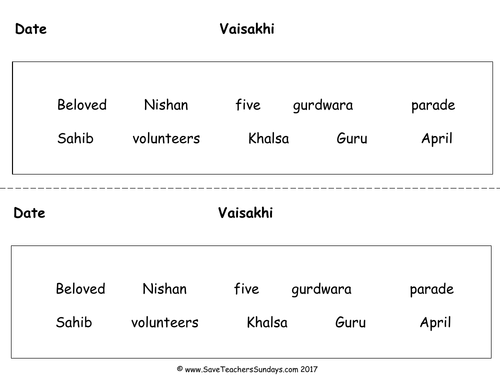Sikh Festivals: Vaisakhi KS2 Lesson Plan and Differentiated Worksheets ...