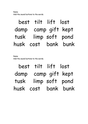 Phase 4 phonics worksheets | Teaching Resources