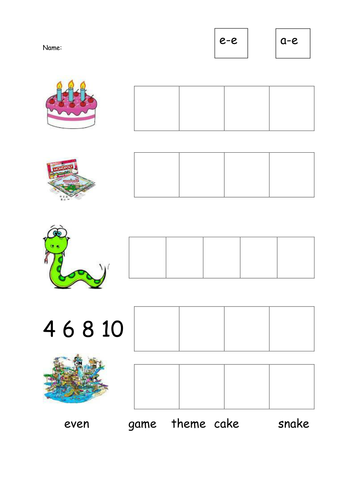 Phonics phase 5 activities (part one) | Teaching Resources