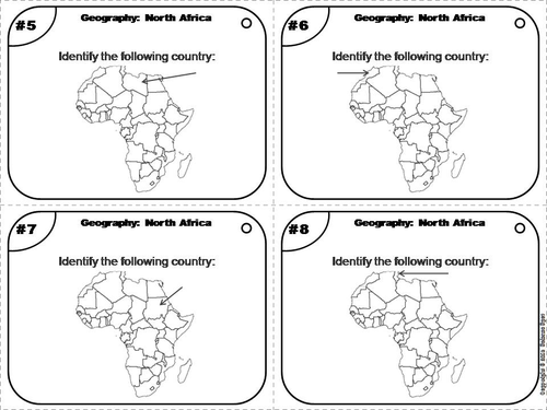 North Africa Task Cards | Teaching Resources