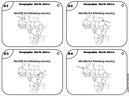 North Africa Task Cards | Teaching Resources
