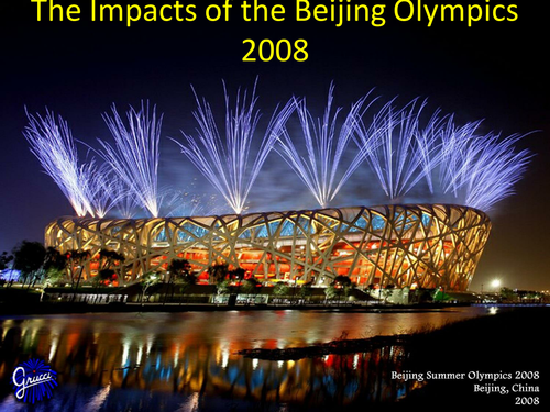 The Beijing Olympics - Y8 Geography of Sport | Teaching Resources