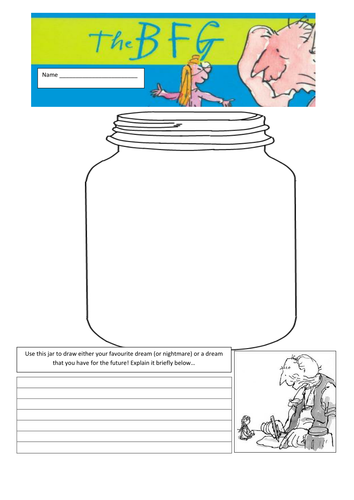 The BFG Stand-Alone Lesson - Good for Lower Ability or as Writing ...