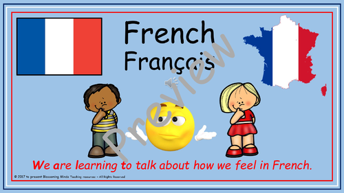 French lesson : Emotions and Feelings | Teaching Resources