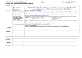 Associative Law Worksheet -(missing number multiplication) and brief ...