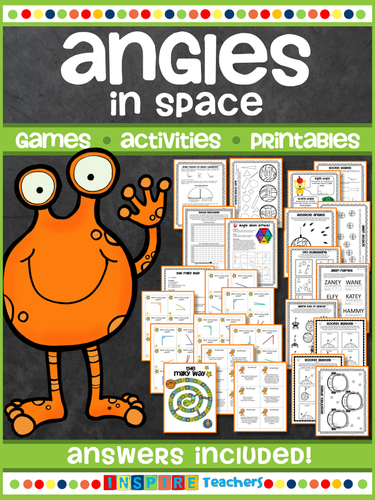 Angles - Games, Activities and Printables | Teaching Resources