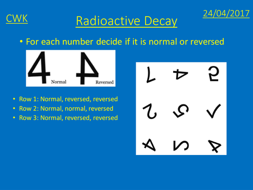 GCSE Physics - Radioactive decay lesson plan and presentation ...