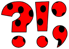 LADYBIRD LADYBUG THEMED DISPLAY LETTERING- LETTERS, NUMBERS ...