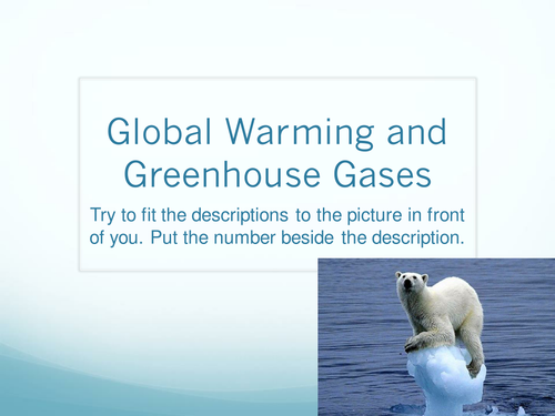 Global Warming | Teaching Resources
