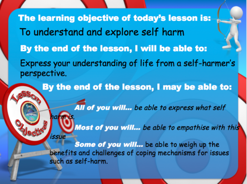 Mental Health : Self-Harm (PSHE) | Teaching Resources Mental Health : Self-Harm (PSHE) | Teaching Resources