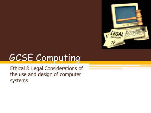 Lesson: Intro to GCSE Computing / Importance and Reliability | Teaching ...