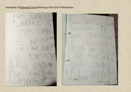 Defining Expected ELG in Writing - Examples and Explanation | Teaching ...