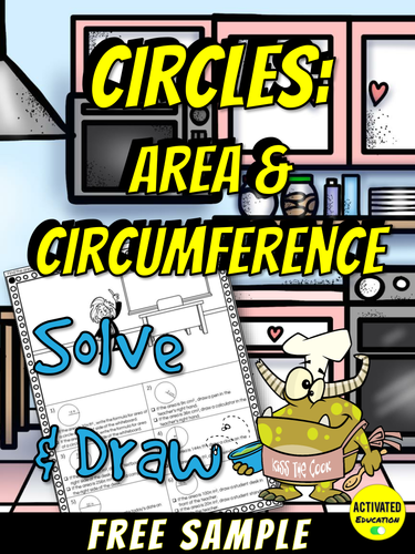 Area of Circles Solve & Draw Activity | Teaching Resources Area of Circles Solve & Draw Activity | Teaching Resources