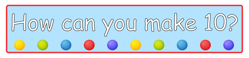 Number Bonds Display, Number Bonds to 10, Gingerbread Man Maths Display ...