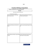 Creative writing for the entire semester (Primary School) - 22 topics ...