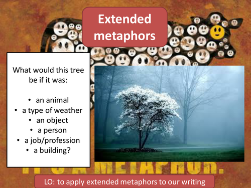 AQA GCSE English Language Paper 1 Question 5 Extended metaphors ...