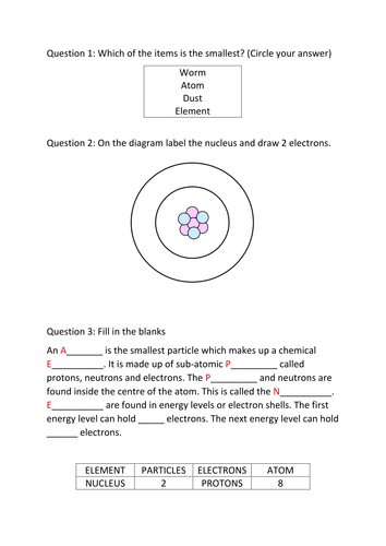 The Periodic Table, RAM, RFM and Percentage Mass bundle. | Teaching ...