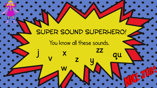 Superhero Comic Phonics Certificates (Letters and Sounds groupings ...
