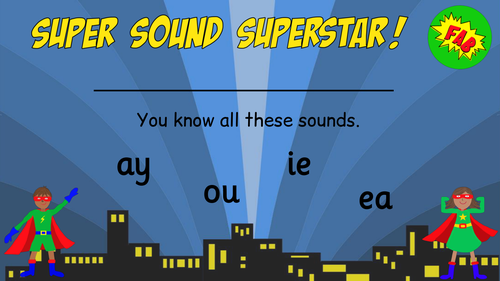 Superhero Phonics Certificates (Letters and Sounds groupings - short f ...