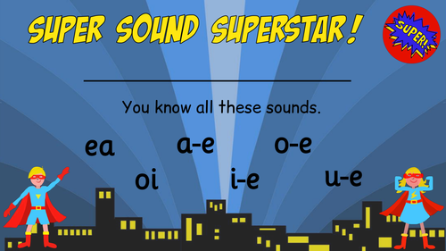 Superhero Phonics Certificates (RWI groupings - long f, looped k ...