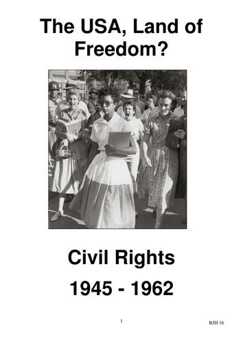 OCR GCSE History: America Land of the Free - Black Civil rights 1945 ...