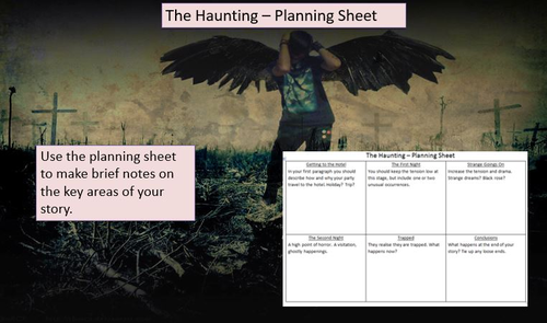 The Haunting Horror Story Creative Writing | Teaching Resources