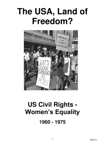 OCR GCSE Modern World History: USA Land of the Free - Women's Civil ...