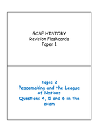 AQA GCSE HISTORY - Student Revision Cards (Paper 1) | Teaching Resources