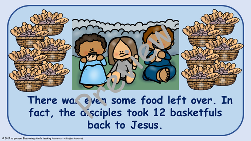 Jesus' Miracles Lesson : Feeding the 5000 / KS2 | Teaching Resources
