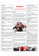 Kamikaze knowledge organiser | Teaching Resources