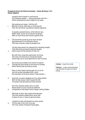 Romantic Poetry - full set of resources for Edexcel A Level Literature ...