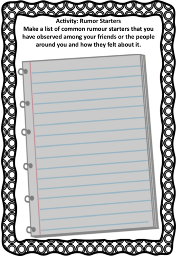 Rumour Has It | Teaching Resources