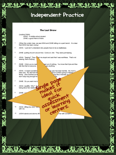 7th Grade STAAR Reading Review: Drama | Teaching Resources