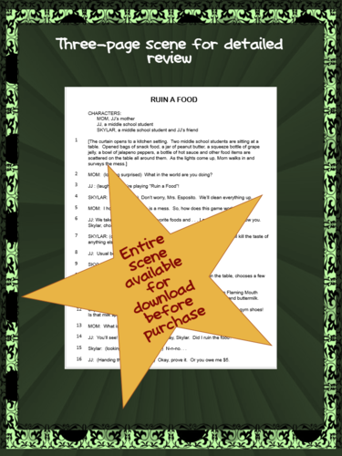 7th Grade STAAR Reading Review: Drama | Teaching Resources