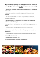 La comida (updated with PowerPoint) | Teaching Resources