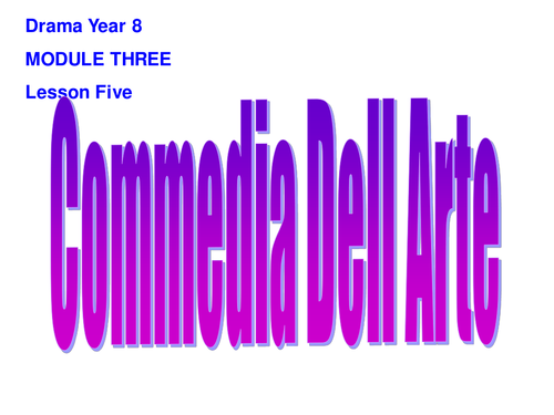 Complete Year 7 Drama Curriculum | Teaching Resources