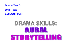 KS3 Drama: Complete Drama Skills Scheme with all resources | Teaching ...