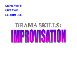 KS3 Drama: Complete Drama Skills Scheme with all resources | Teaching ...