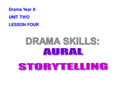 KS3 Drama: Complete Drama Skills Scheme with all resources | Teaching ...