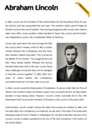 Abraham Lincoln | Teaching Resources