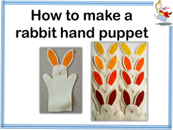 KS1 D and T. Puppet Sewing Instructions. | Teaching Resources