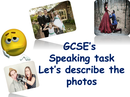 Practice speaking skills with photos | Teaching Resources