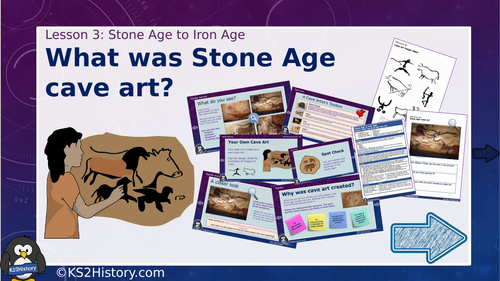 Stone Age Cave Art (Lesson for KS2) | Teaching Resources