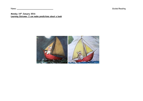 Year 1 Writing Planning: Where The Wild Things Are (Week 1 out of 2 ...