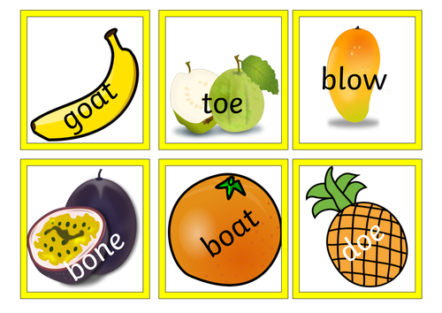 Handa's suprise phonics game Year 1 phonics screen game - sounds oe ow ...