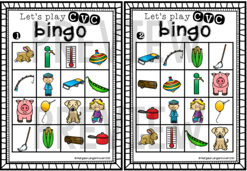CVC Short O Bingo | Teaching Resources