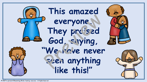 Jesus heals a paralysed man KS2 Plan / Jesus' Miracles | Teaching Resources