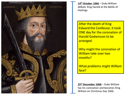 Norman Conquest and Control | Teaching Resources