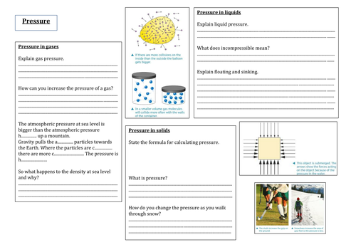 Pressure | Teaching Resources
