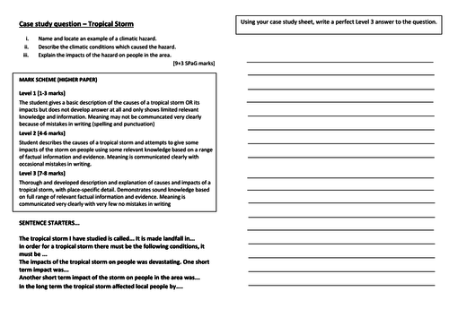 NEW OCR GCSE - Natural Hazards: Case Study of Cyclone Aila | Teaching ...